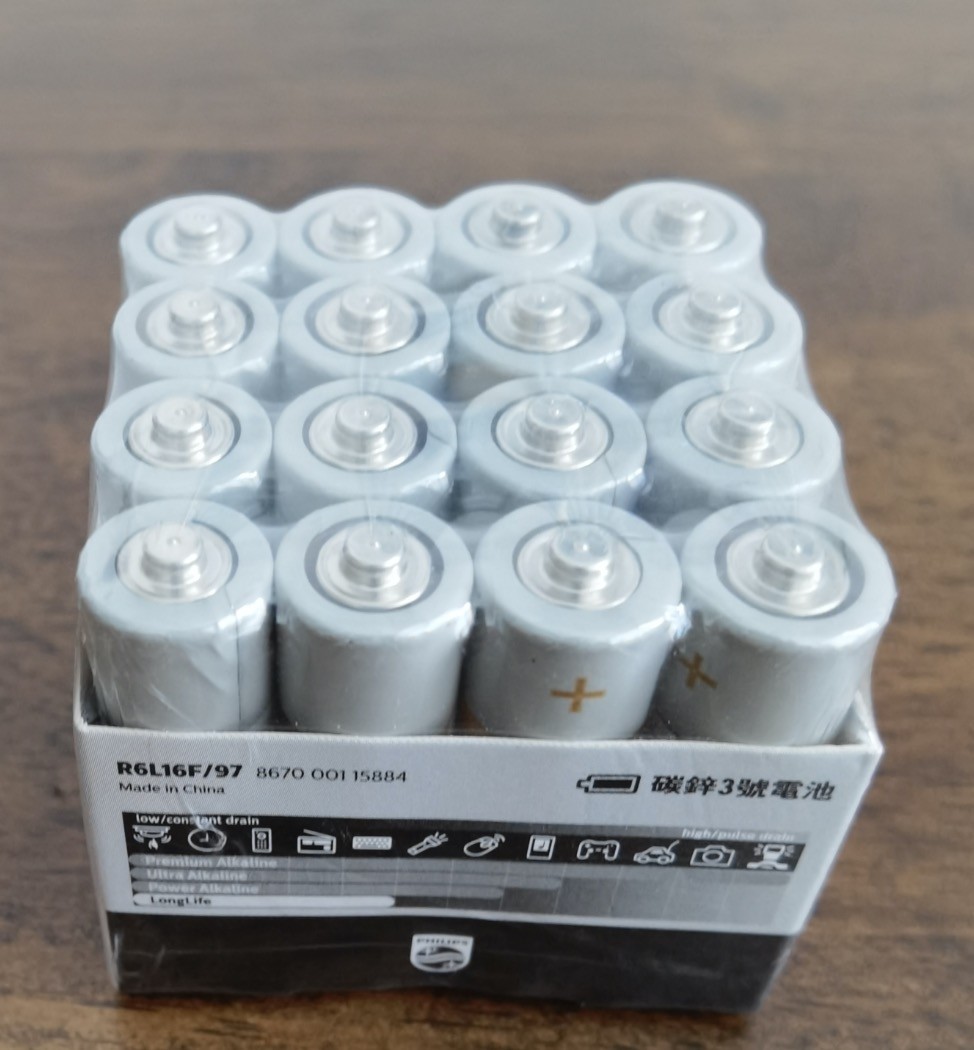 Anti Short Circuit 1.5 AA Carbon Zinc Battery 2900mAh Zero Heavy Metals