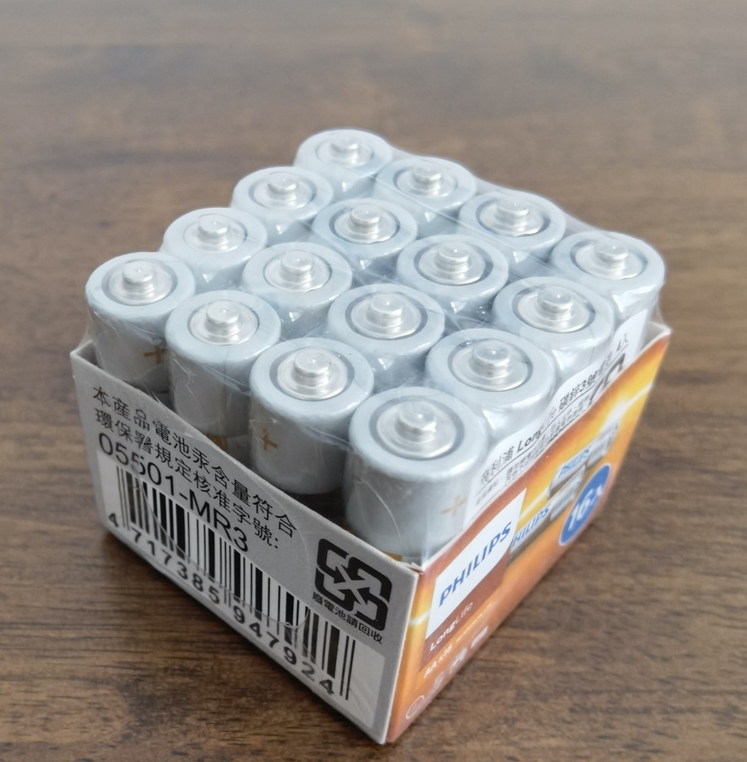 Anti Short Circuit 1.5 AA Carbon Zinc Battery 2900mAh Zero Heavy Metals